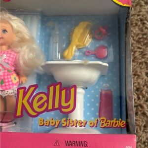 Mattel | Toys | Vintage 996 New Potty Training Kelly Doll Baby Sister ...